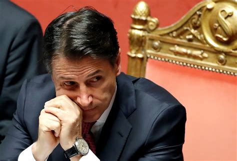 Primeiro Ministro Da Itália Anuncia Renúncia Veja
