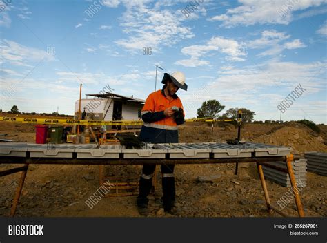 Geologist Logging Rock Image And Photo Free Trial Bigstock