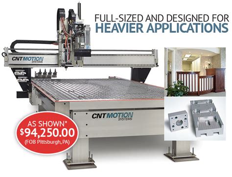Cnt 1000 Series Heavy Duty Cnc Router Cnt Motion Systems