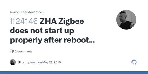 ZHA Zigbee Does Not Start Up Properly After Reboot With Systemd Issue
