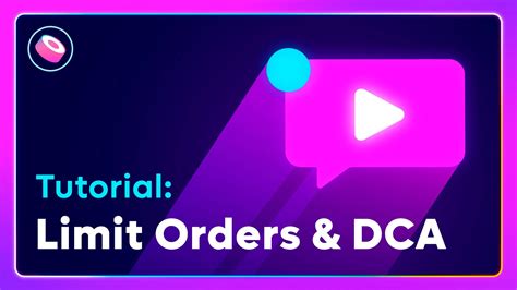 Tutorial Limit Orders And Dollar Cost Averaging Dca Sushi 🍣