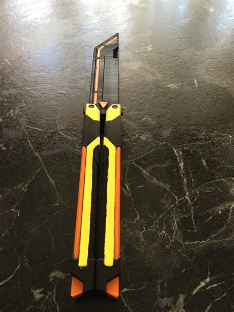 Valorant RGX Z Pro Blade Valorant Knife RGX Butterfly Etsy