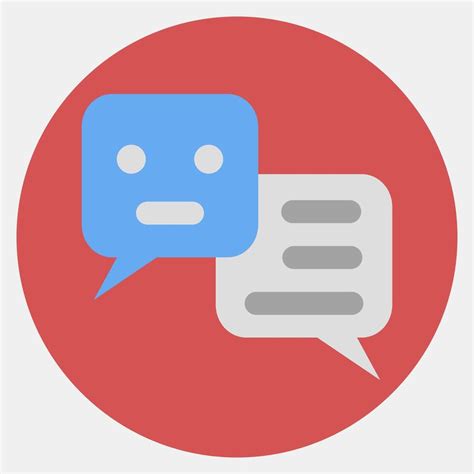 Icon Chat Bot Artificial Intelligence Elements Icon In Color Mate