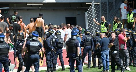 Rodez ASSE une enquête ouverte après les affrontements entre