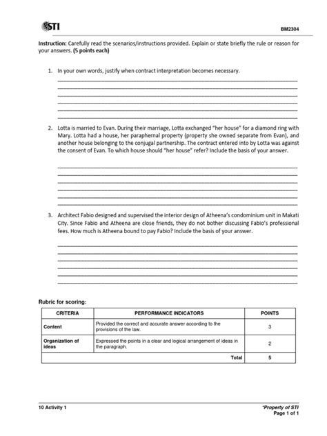 10 Activity 1 Pdf