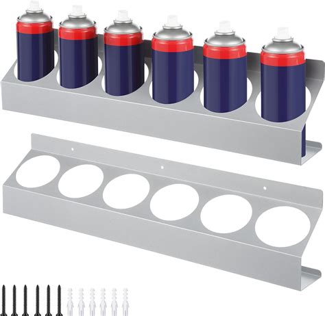Tandefio Spray Can Holder Wall Mount Spray Bottle Holder Aerosol Can
