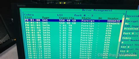浪潮曙光设备硬盘处于foreign状态的处理方法硬盘foreign状态 Csdn博客