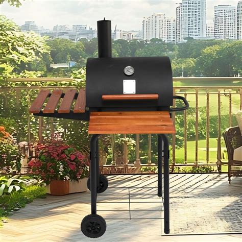 Premium Barrel Bbq Smoker Grill Scb 08 02