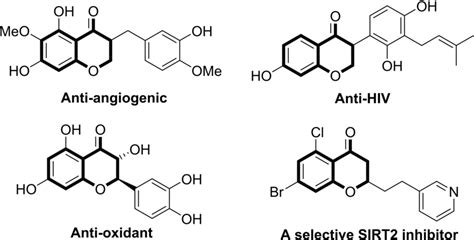 Selective Examples Of Biologically Active Chroman‐4‐one Scaffolds Download Scientific Diagram