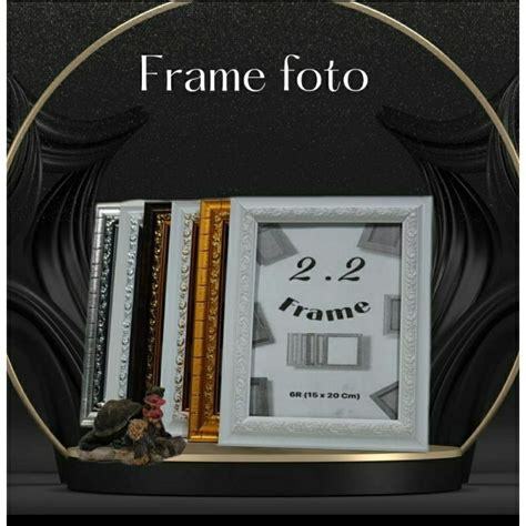 Jual Bingkai Figura Frame Foto Motif Ukir 6R 15x20 Cm Shopee Indonesia