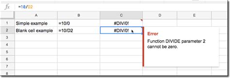 Google Sheets各种公式错误 Different Error Types in Google Sheets and How to