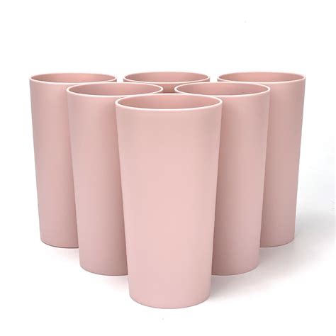 Yalin 26 Ounce Plastic Tumblerslarge Drinking Glassesparty Cupsiced Tea Glassesunbreakable