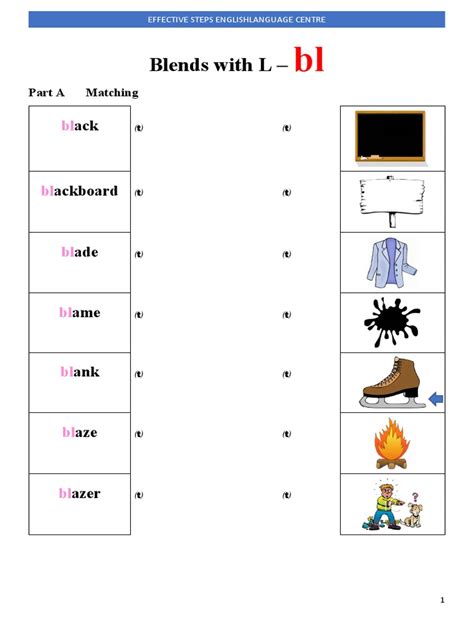 Blending Exercises Pdf