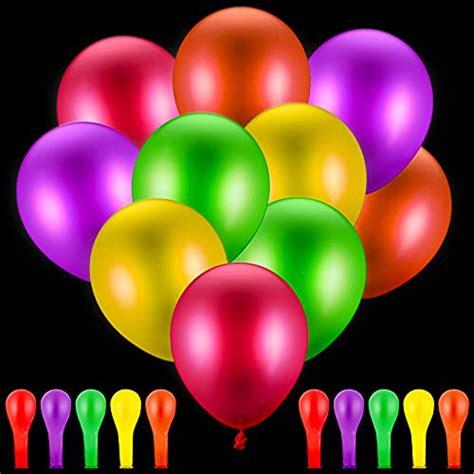 Pieces Neon Party Balloons Neon Fluorescent In Pakistan Wellshop Pk