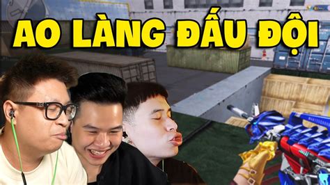 AO LÀNG CF 8 ĐẤU ĐỘI CÙNG BỘ 3 PINO DEV RAMBO AE NHÉT HÀNH VÀO