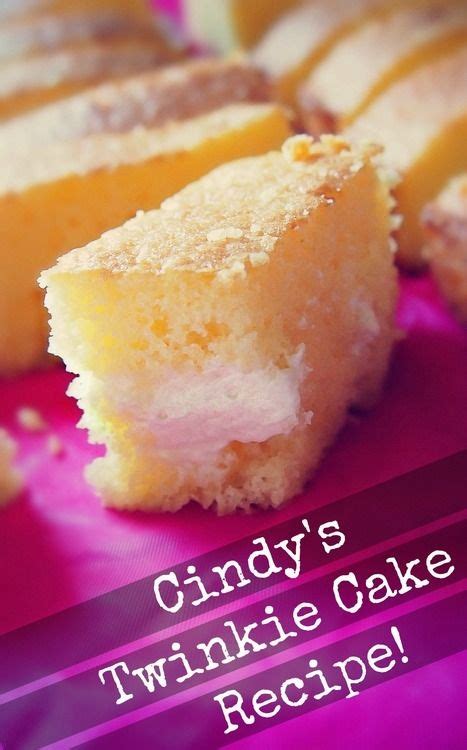 Cindy S Homemade Twinkie Recipe Artofit