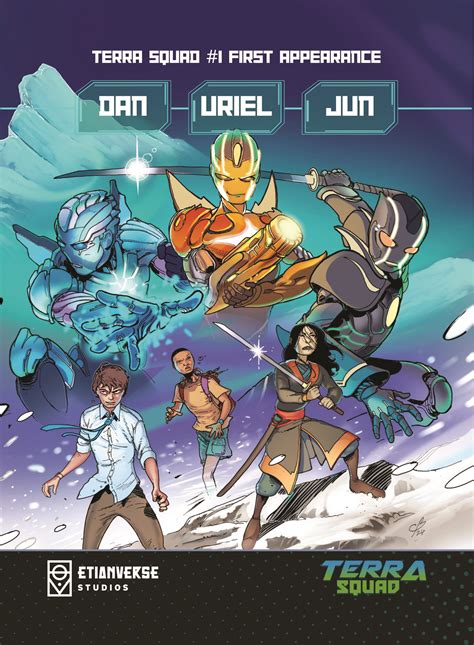 Terra Squad Trading Card Etianverse Comics