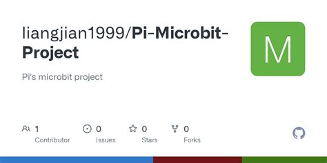 GitHub Liangjian Pi Microbit Project Pi S Microbit Project