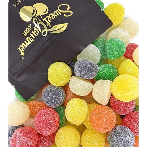 Sweetgourmet Jelly Assorted Giant Gum Drops Bulk Candy 2 Pounds