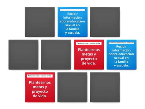 ESTRATEGIAS DE PREVENCIÓN Matching pairs