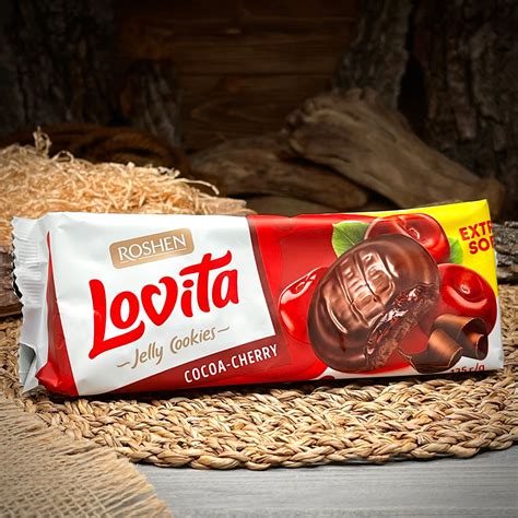 Печенье с вишней Lovita Valmart