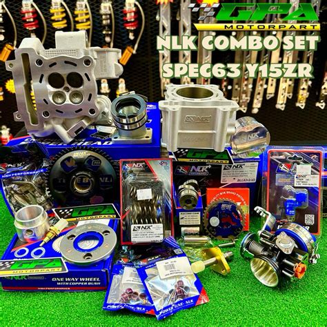 NLK PERFORMANCE SUPER COMBO SET Y15ZR LCV8 SPEC63 SUPERHEAD CNC V3