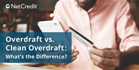 Overdraft Vs Clean Overdraft What S The Difference NetCredit Blog