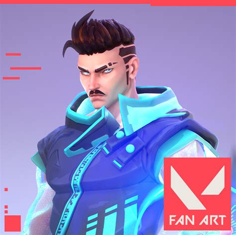 Artstation Phase Valorant Fan Art