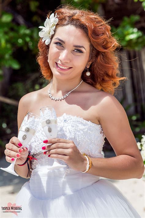 Oksana And Pasha Combined Thai Wedding On Buddhist Temple And Beach