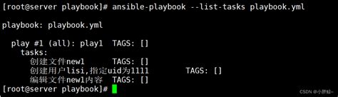 【ansible】剧本playbookansible Playbook 检查 Csdn博客