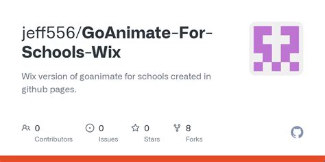 GitHub Jeff556 GoAnimate For Schools Wix Wix Version Of Goanimate