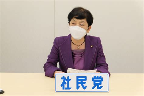 【10月12日の福島党首会見】岸田内閣は統一教会問題を解決できなければ総辞職せよ ～軍事費増大を許さない 社民党 Sdp Japan