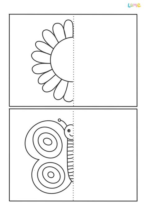 آموزش مفهوم تقارن به کودکان عکس برای آموزش تقارن مینویسم