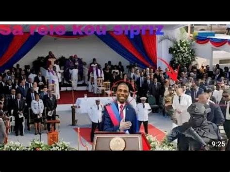 La Pwoklamasyon Presidan Guy Phillippe Nan National Ariel Ta Fek Debake