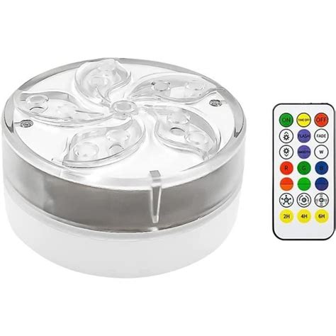 Submersible Led Piscine Lumières Magnétique Baignoire Lumière