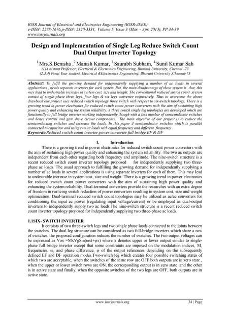 Analysis Of Multilevel Inverter Using Bipolar And Unipolar Switching Schemes With Induction