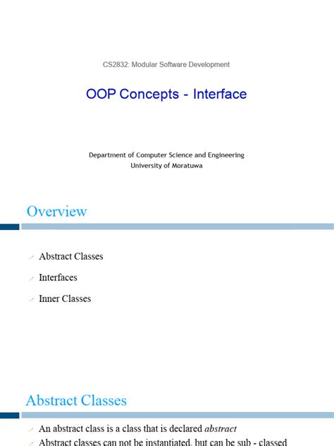 lecture 4 interfaces pdf class computer programming method
