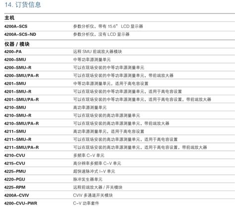 吉时利Keithley 4200A SCS半导体参数分析仪 泰克Tektronix