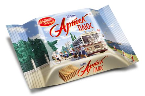 Вафли в индивидуальной упаковке "Артек плюс"