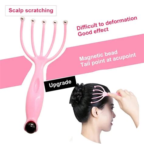 Yespery Head Neck Scalp Massager Massage Octopus Equipment Stress
