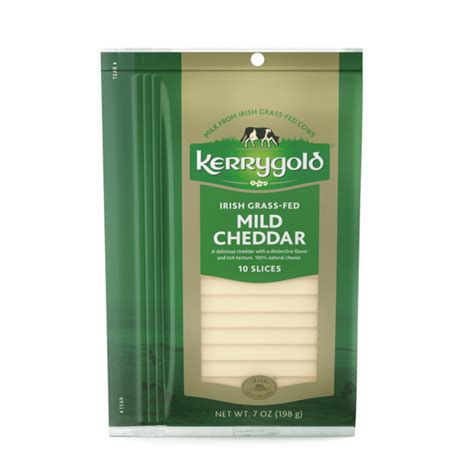 Kerrygold Grass Fed Mild Irish Cheddar Slices 7 Oz Instacart