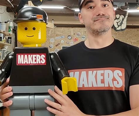Making A Life Size Lego Minifig