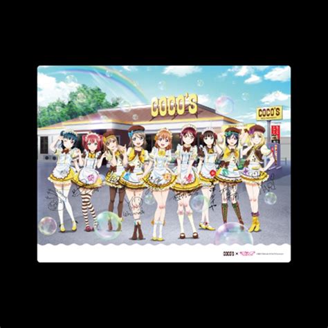 「ラブライブ！サンシャイン×ココス」コラボ決定！ Aqours（ココス制服ver）グッズに注目 37枚目の写真・画像 アニメ！アニメ！