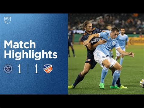 Match Highlights New York City FC 1 1 FC Cincinnati September 07