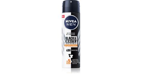 Nivea Men Invisible Black White Spray Anti Transpirant Pour Homme