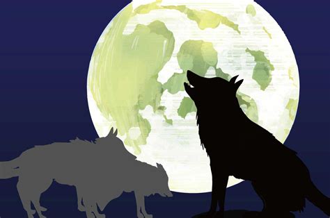 狼のイラスト かっこいい・可愛い獣の無料素材 チコデザ