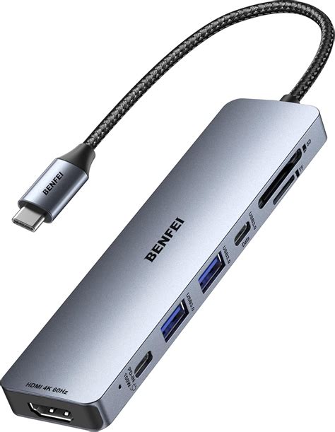 Amazon Benfei In Usb C Hdmi K Hzusb A Usb C W Sd Tf