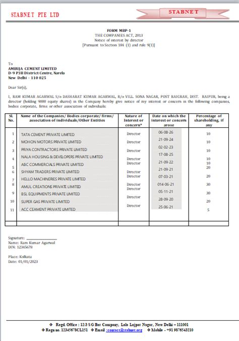 Form Mbp 1 Format In Word Download