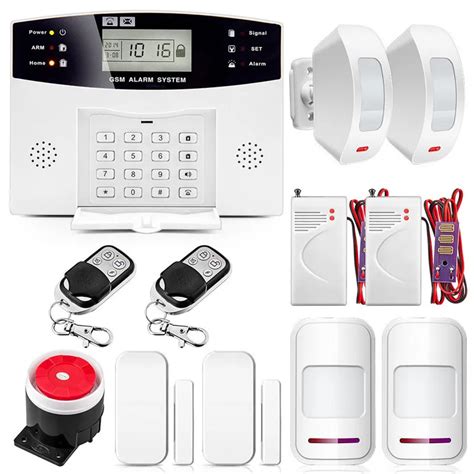 IOS Android APP Control Security GSM Alarm System Relay Control For