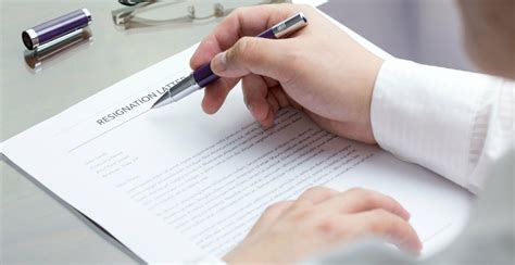 Contoh Surat Berhenti Kerja Notis Sebulan